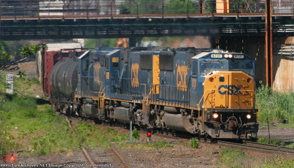 CSX 8731 on Q418